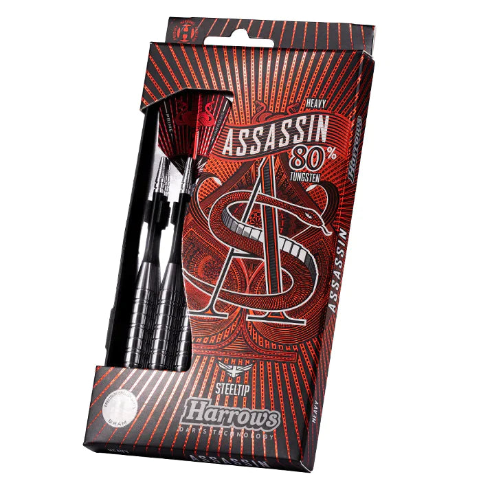 New product alert - Assassin 80% Tungsten Steel Tip Darts Set by Harro ...