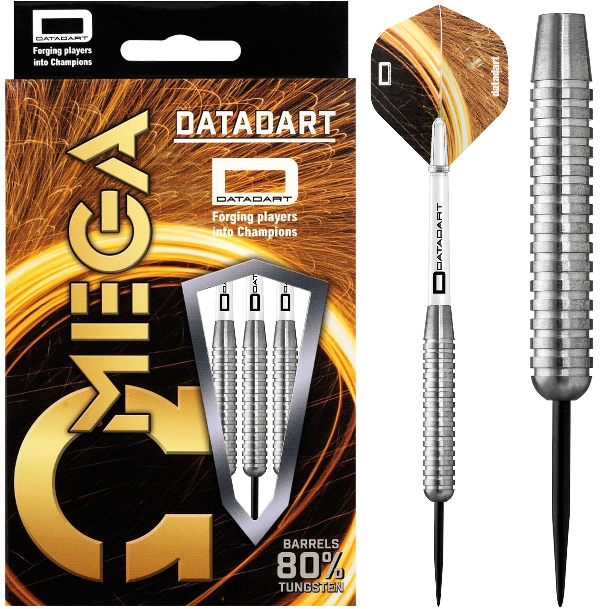 New product alert - Omega 80% 28 Gram Tungsten Steel Tip Darts Set by ...