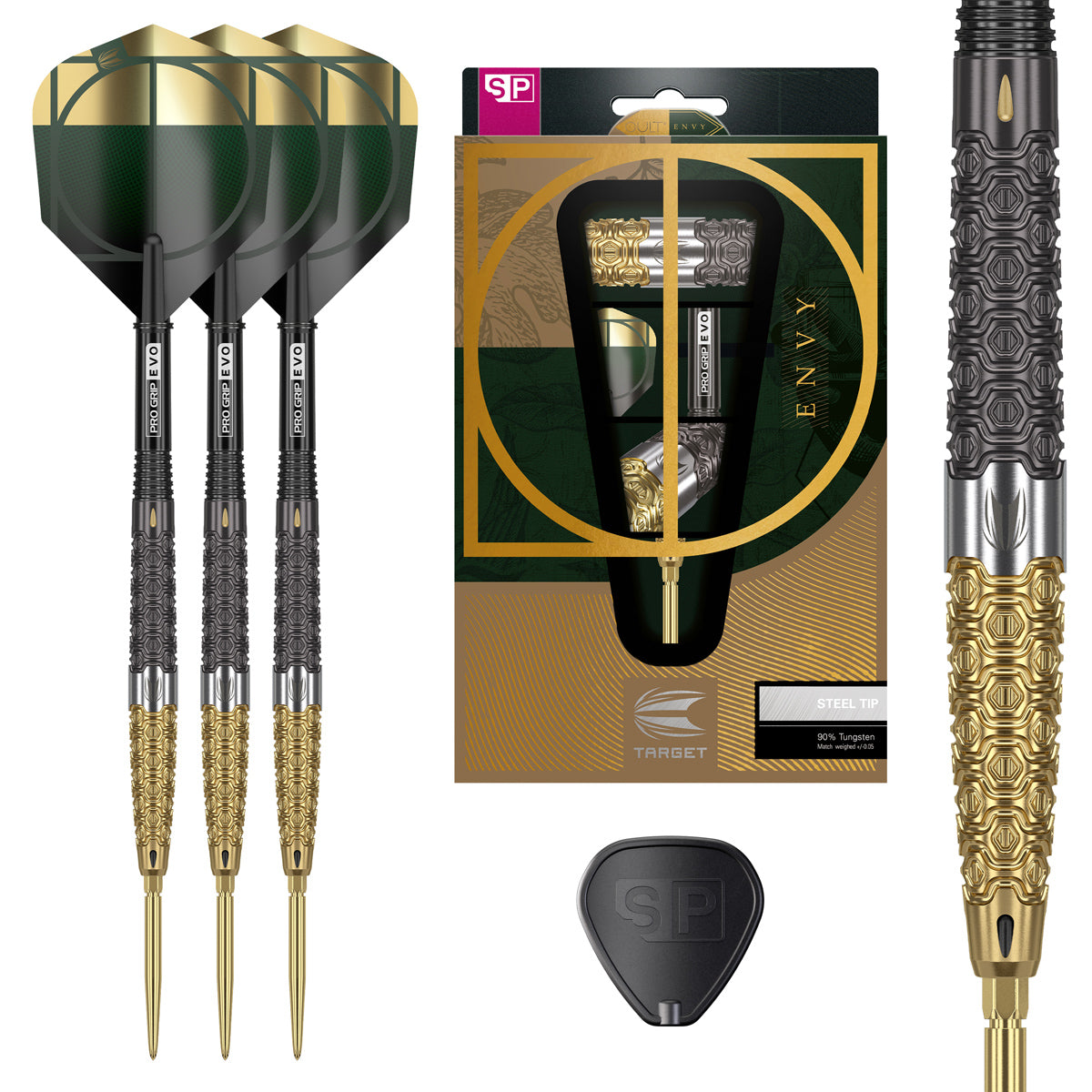 Cult Envy 01 90% Tungsten SP Steel Tip Darts by Target– Rebel Darts
