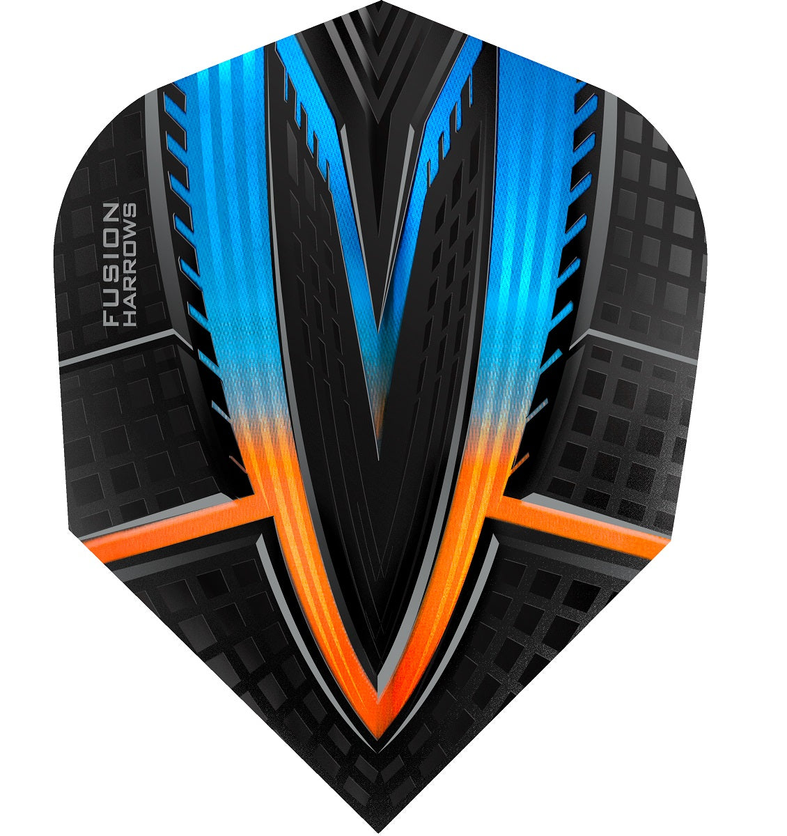 Harrows Fusion Standard Shape Dart Flights - Orange - 4405– Rebel Darts
