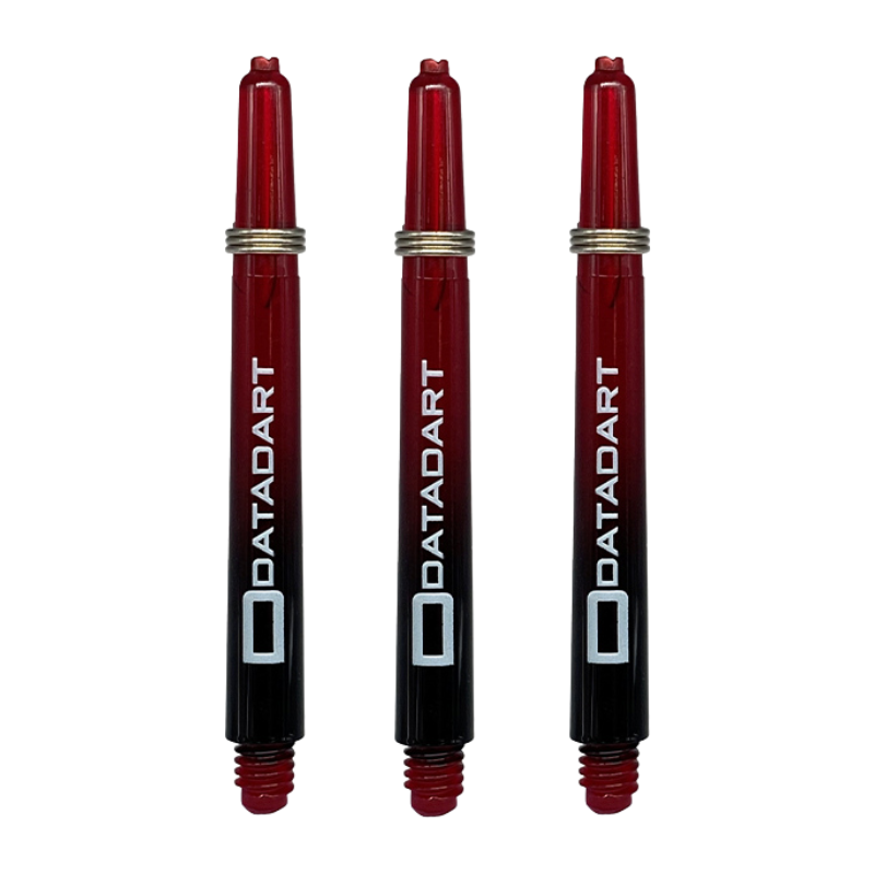 Datadart Argon Dart Stems, Red, Medium Length– Rebel Darts