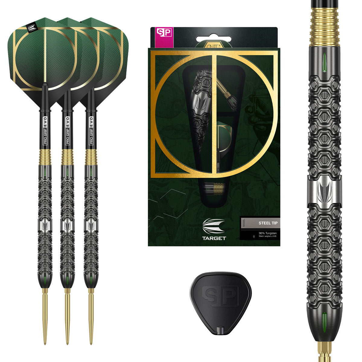Cult SP03 90% Tungsten Swiss Point Steel Tip Darts by Target– Rebel Darts