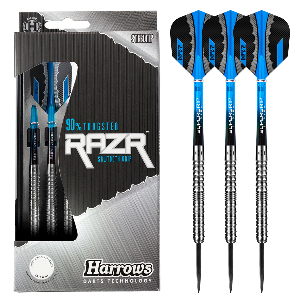 Harrows Razr Straight 90% Tungsten Steel Tip Darts– Rebel Darts