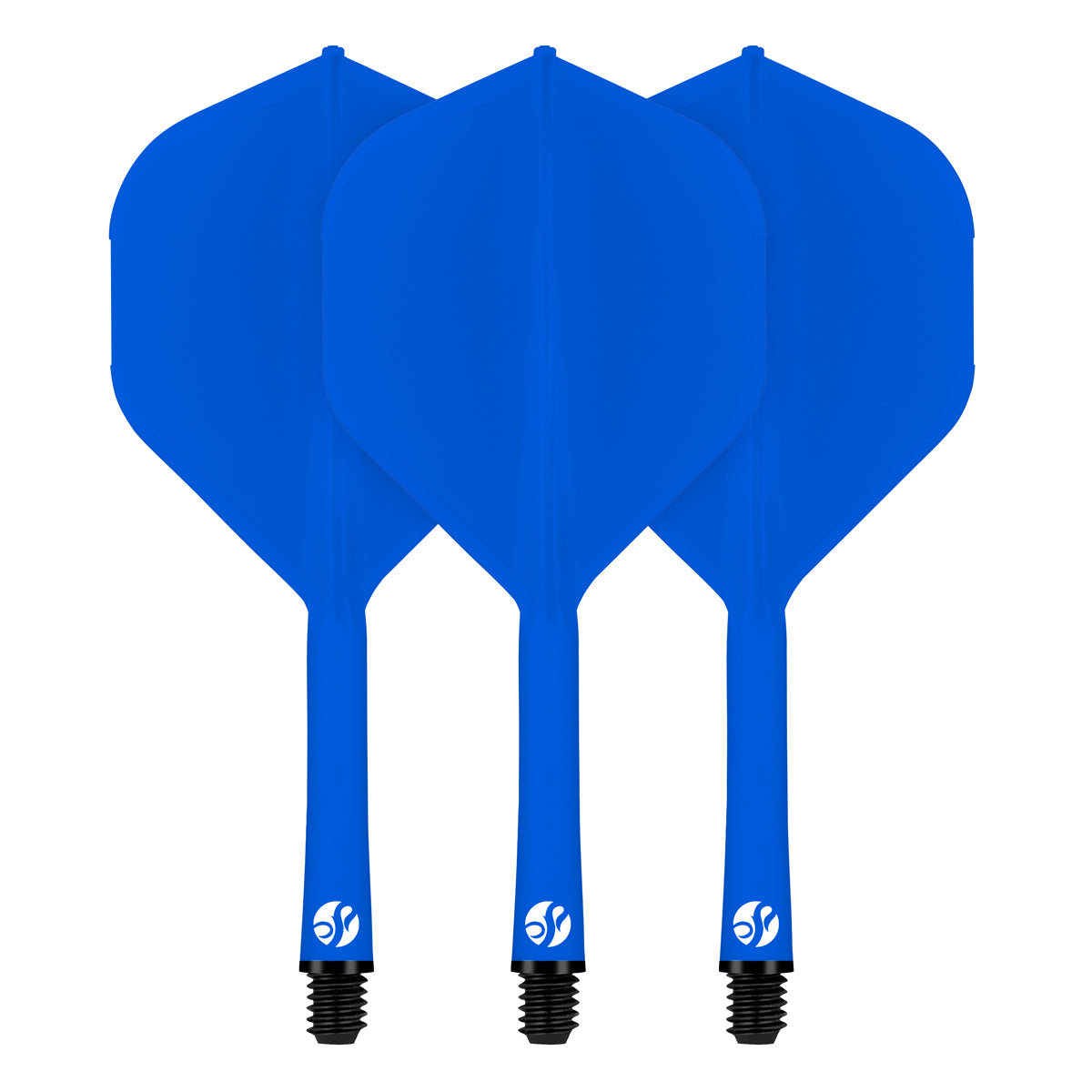 Flight Deck Blue One Piece Dart Flight and Shaft System by Shot– Rebel ...