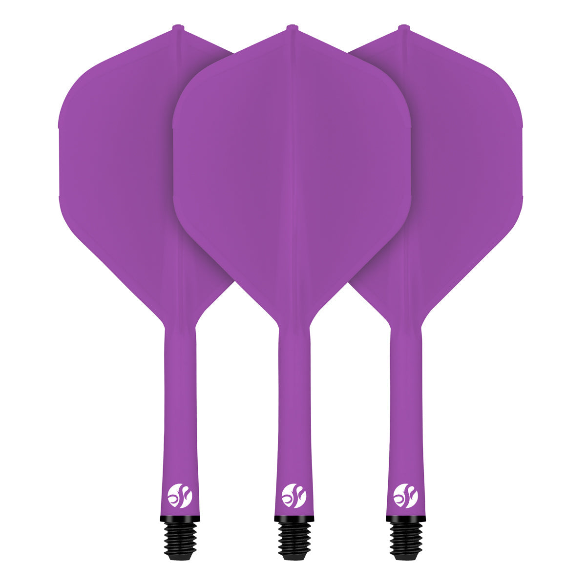 Flight Deck Purple One Piece Dart Flight and Shaft System by Shot ...